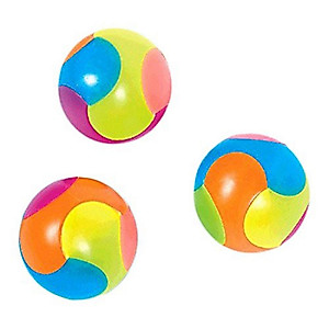 Amscan Puzzle Balls Party Supplies, 1", Multi Color
