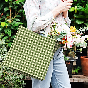 Whaline 10Pcs Fall Cotton Fabric Bundles 18 x 22 Inch Autumn Buffalo Plaid Fat Quarters Checkered Quilting Patchwork Squares Plaid Sewing Fabrics for Harvest Thanksgiving DIY Handmade Craft Decor