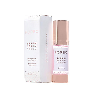 FOREO SERUM Microcurrent Conductive Gel - Hyaluronic Acid & Squalane - Rejuvenating & Hydration - Vegan & Cruelty-free - All Skin Types - 1 fl.oz, F046A