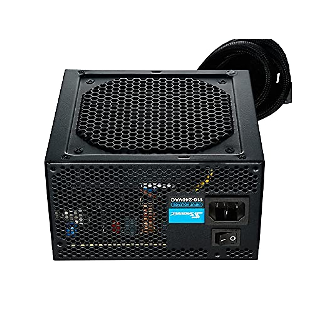 Seasonic S12III 550 SSR-550GB3 550W ATX12V & EPS12V Direct Cable Wire Output Smart & Silent Fan Control 105 °C Japanese Capacitor Power Supply