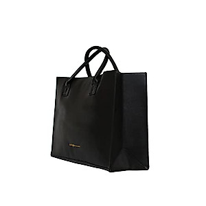 MODERN VEGAN TOTE - Fluent French (Black)