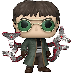 POP Marvel: Spider-Man: No Way Home - Doc Ock Funko Vinyl Figure (Bundled with Compatible Box Protector Case), Multicolor, 3.75 inches