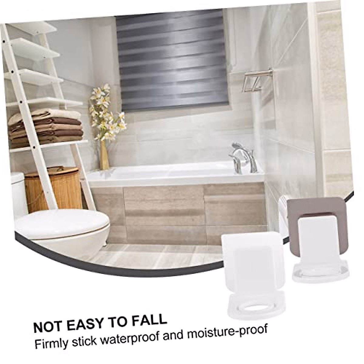 Cabilock Shower Gel Holder Body Wash Container Hanging Storage Shelves 6 Pcs Hanging Storage Racks Trace-free Storage Holders Storage Brackets Novel Shampoo Bottle Hangers Detergent Racks