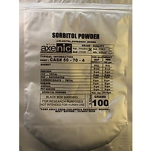 100 Grams SORBITOL Powder 100%