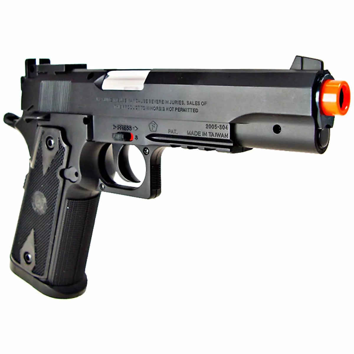 500 fps new wg airsoft 1911 non blowback gas co2 hand gun pistol w/ 6mm bb bbs(Airsoft Gun)