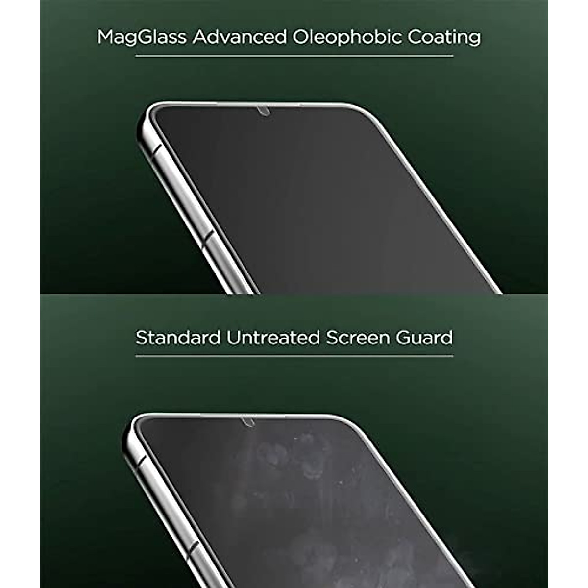 magglass Galaxy Note 10 Plus Tempered Glass Screen Protector Anti Bubble UHD Clear Full Coverage Resistant Screen Guard for Samsung Note 10+ (Case Friendly)