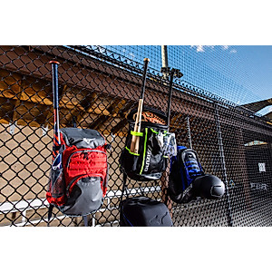 Mizuno Organizer OG5 Backpack, Shocking Pink-Grey