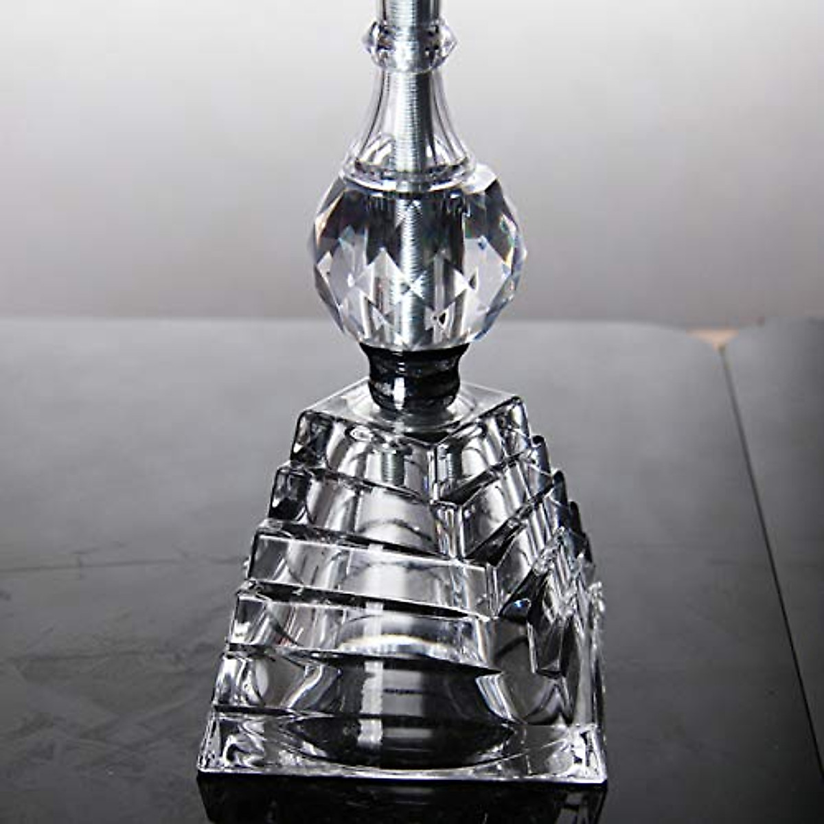 XINDAM 6 Hook Design Tabletop Stemware Rack/Rotate 6 Wine Glass Storage Holder Stand Air Drying Rack，Perfect for Bar, Wine Cellar, Basement, Cabinet, Pantry, etc