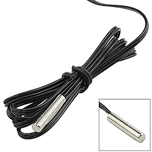 XINGYHENG XH-W3001 DC 12V 10A Microcomputer Digital Temperature Controller Digital Display Thermostat Control Switch and NTC 10K Thermistor Sensors Digital Temperature Probe (12V 120W)