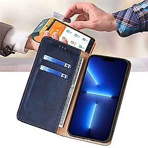 BANLEI2U Phone Cover Wallet Folio Case for LG V20, Premium PU Leather Slim Fit Cover for LG V20, Good Touch, Blue