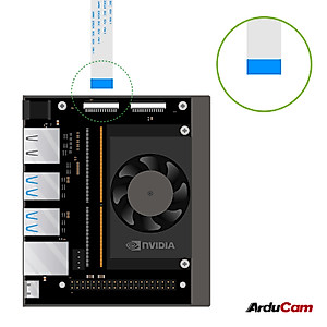 Arducam 16MP Autofocus Quad-Camera Kit for Raspberry Pi, 16MP IMX519 Autofocus Synchronized Pi Camera, Compatible with Nvidia Jetson Board