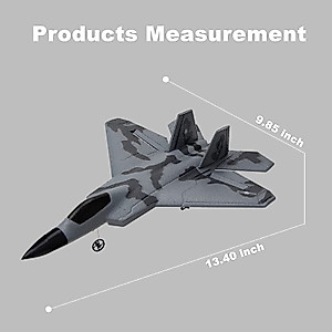 RC Plane - 2 Channels Remote Control Airplane Ready to Fly,RC Airplane with 6-Axis Gyro,Remote Control Plane for Kids Boys Adults Beginner Girls,Easy to Fly RC Jet