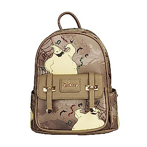 Wondapop Nightmare Before Christmas: Oogie Boogie 11" Vegan Leather Fashion Mini Backpack