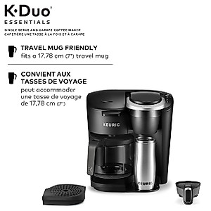Keurig K-Duo Essentials K-Cup Pod Black