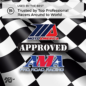 K&N Engine Air Filter: High Performance, Premium, Powersport Air Filter: Fits 2008-2019 YAMAHA (YZF R6, YZF R6S) YA-6008