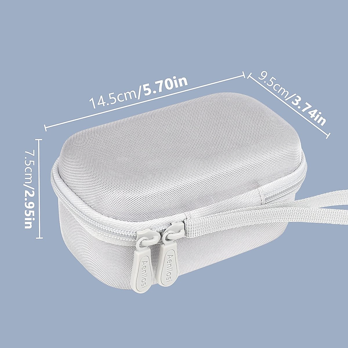 Aenllosi Hard Storage Case Suitable for Contactless Square Card Reader and Dock and Chip Reader(Case Only)