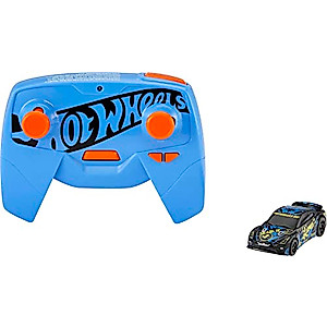 Hot Wheels RC 1:64 Scale Nissan GT-R Rechargeable Radio-Controlled Racing Cars for On- or Off-Track Play, Includes Car, Controller & Adapter for Kids 5 Years Old & Up