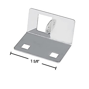 Hongso Burner Rear Support Brace for Charbroil 5/8" Diameter Burner Tubes, Professional, Signature, Commercial and Performance Series Tru-Infrared Grill Models (2015 and Newer), G466-0047-W1, 4-pk