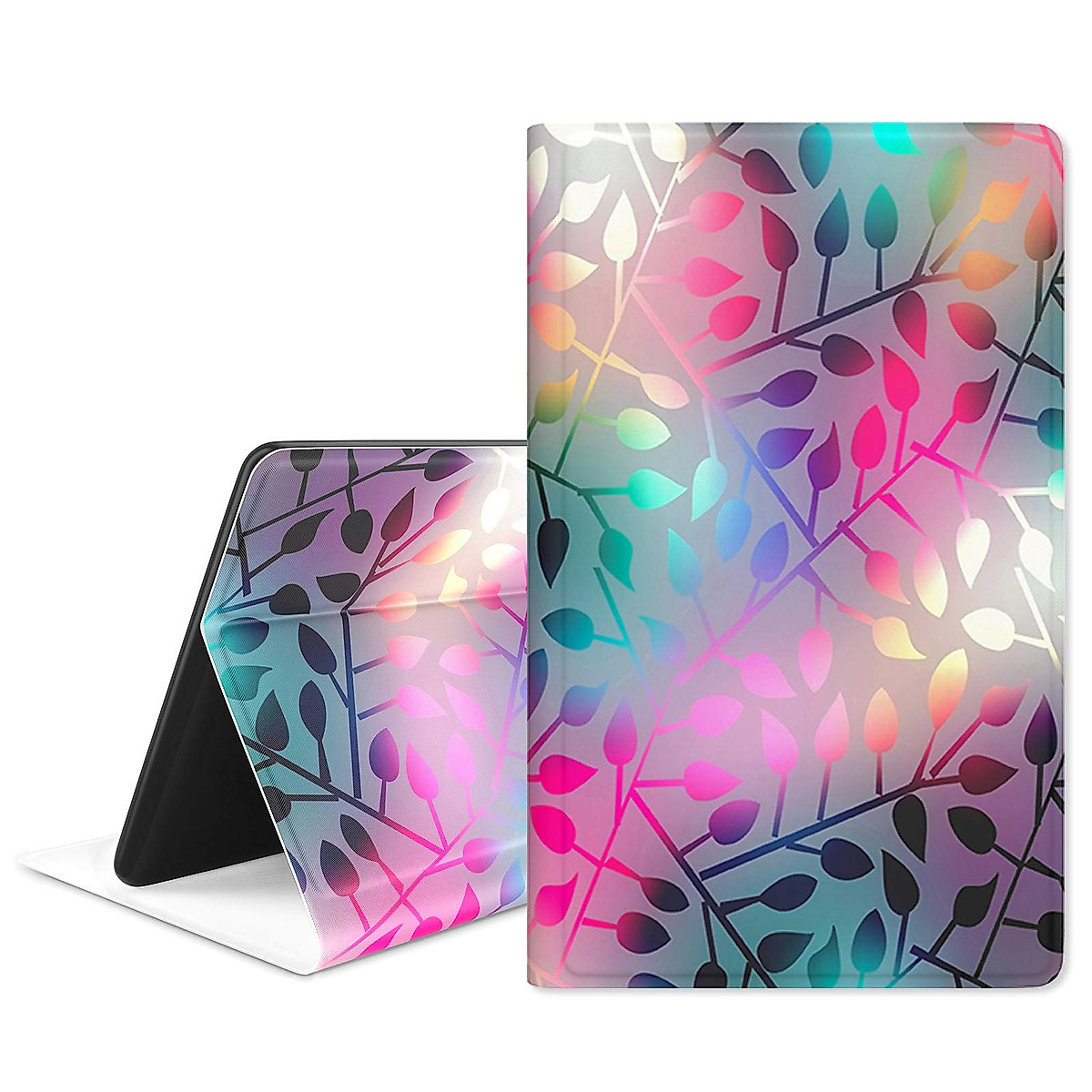 TOMYOU Case for Amazon Fire HD 10 Tablet (7th Generation and 9th Generation, 2017 and 2019 Release) - Slim Folding Stand Cover with Auto Wake/Sleep for 10.1 Inch Tablet