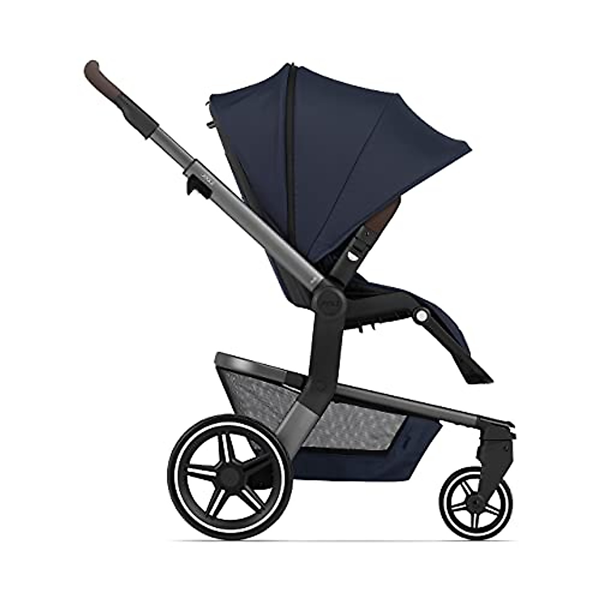 Joolz Hub+ - Parent Facing Stroller for Babies 6 Months+ (Up to 50 lbs) - Compact & Stylish - Easy Fold - One-Hand Steering - LED Lights - XXL Sunhood - Superior Comfort (Navy Blue)
