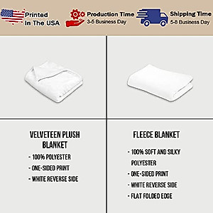 TEEMAN Personalized Baseball Blanket for Boy, American Flag Throw Blanket, Custom Name Number Baseball Gifts for Boys 8-12, Gift for Sport Baseball Player and Lover on Birthday, Baseball Season