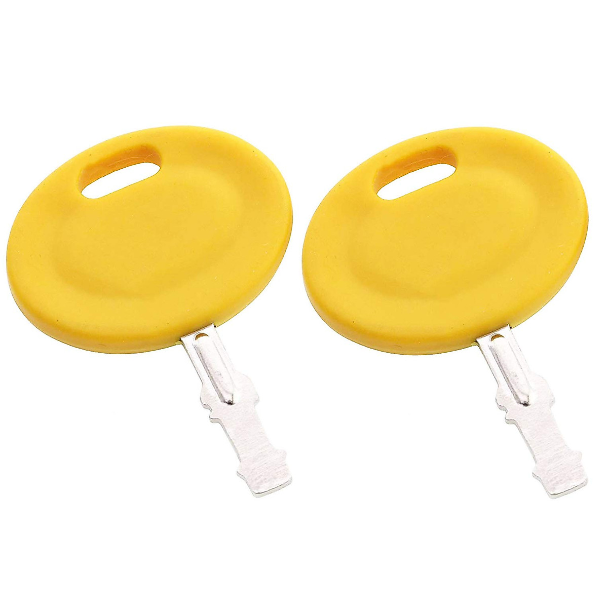 HASMX 2 Pack 925-1745A Lawn Mower Ignition Keys for Bolens Brute Columbia Craftsman Huskee MTD Murray Mastercut Ranch King Troy-Bilt White Outdoor Yard Machines and Yard-Man Models
