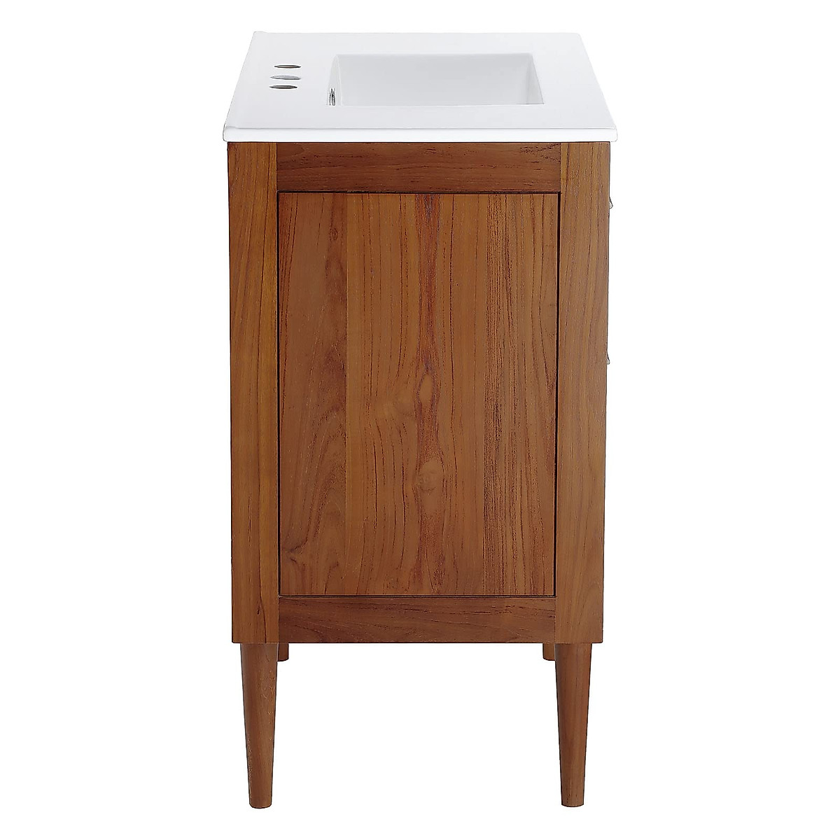Modway Cassia 36" Bathroom Vanity, 36 Inch, Natural White