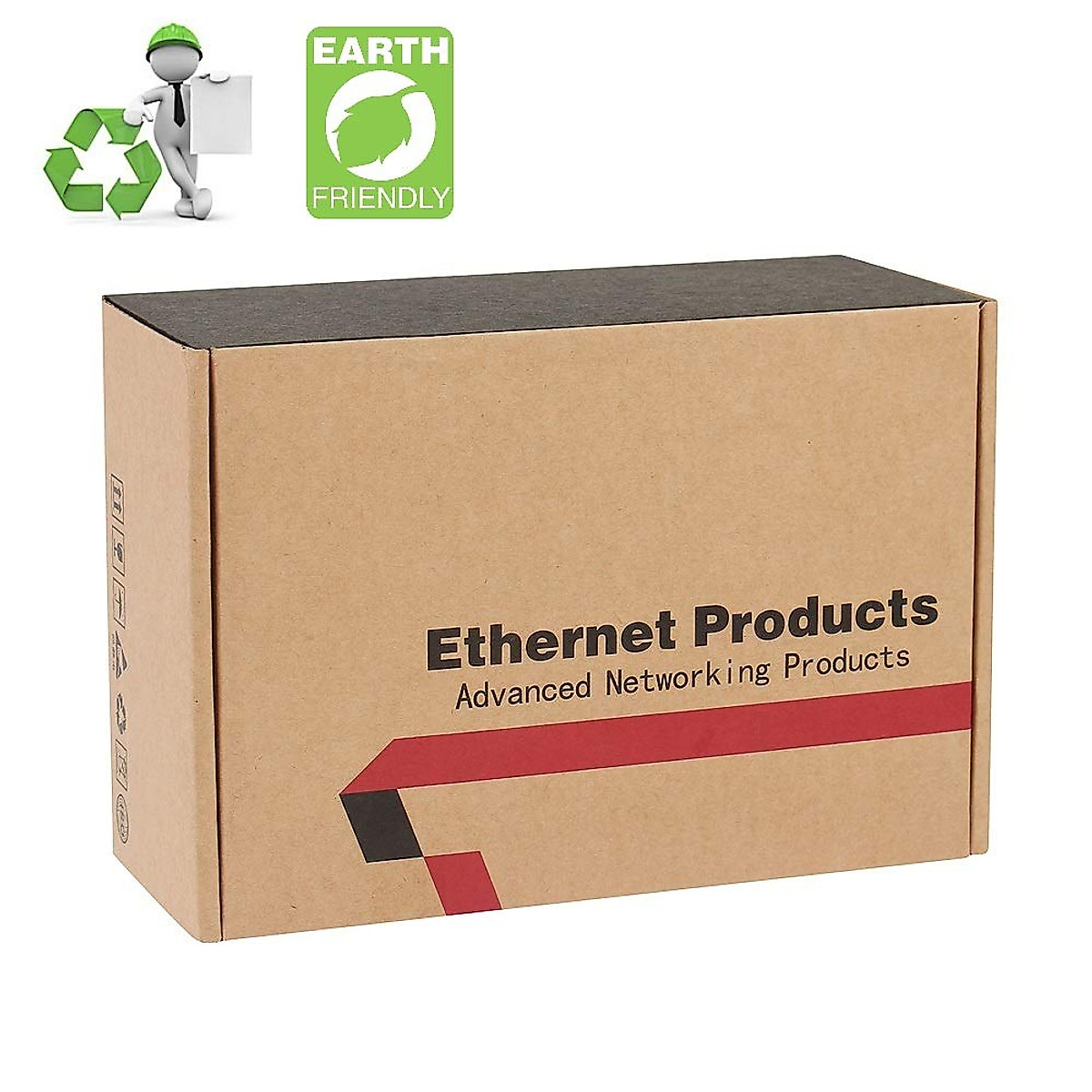 Huacomm 6-Port 10/100Mbps PoE Switch with 4 PoE Ethernet Ports | IEEE 802.3af/802.3at | Sturdy Metal | Plug-and-Play | Desktop | 65W PoE Budget | Unmanaged | HC1705P