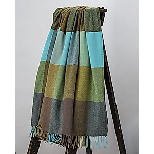 Avoca Throw - Mahon (56" x 40") Made in Ireland (56" x 72")
