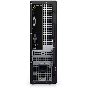 Dell Vostro 3000 Small Form Factor Business Desktop, Intel Quad-Core i3-10100 (up to 4.3 GHz), 16GB Memory, 1TB SSD, DVD-RW, WiFi, HDMI, VGA, Win10 Pro, Black