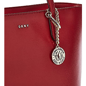 DKNY womens Dkny Bryant Md Tote, Bright Red, One Size US