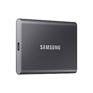 SAMSUNG SSD T7 Portable External Solid State Drive 1TB, Up to USB 3.2 Gen 2, Reliable Storage for Gaming, Students, Professionals, MU-PC1T0T/AM, Gray