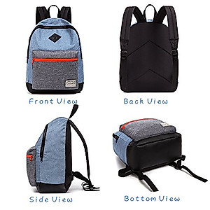 CAIWEI Fashion children's backpack (blue)