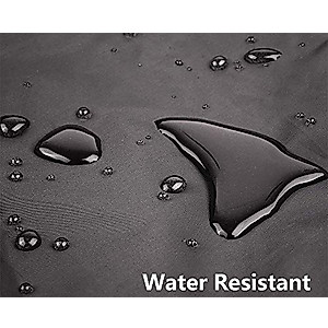 UCARE Patio Heater Cover Waterproof Round Stand Up Outdoor Electric Heater Protector Covers for Garden Veranda Round Furniture Cover Dome Heaters (86x33x19 in/ 221x85x48 cm)