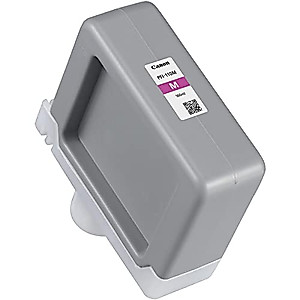 Canon PFI-110 Pigment Ink Tank Kit (Matte Black, Black, Cyan, Magenta, Yellow) in Retail Packaging