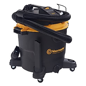 Vacmaster Professional - Wet/Dry Vac, 16 Gallon, Beast Series, 6.5 HP 2-1/2" Hose (VJH1612PF0201), Black
