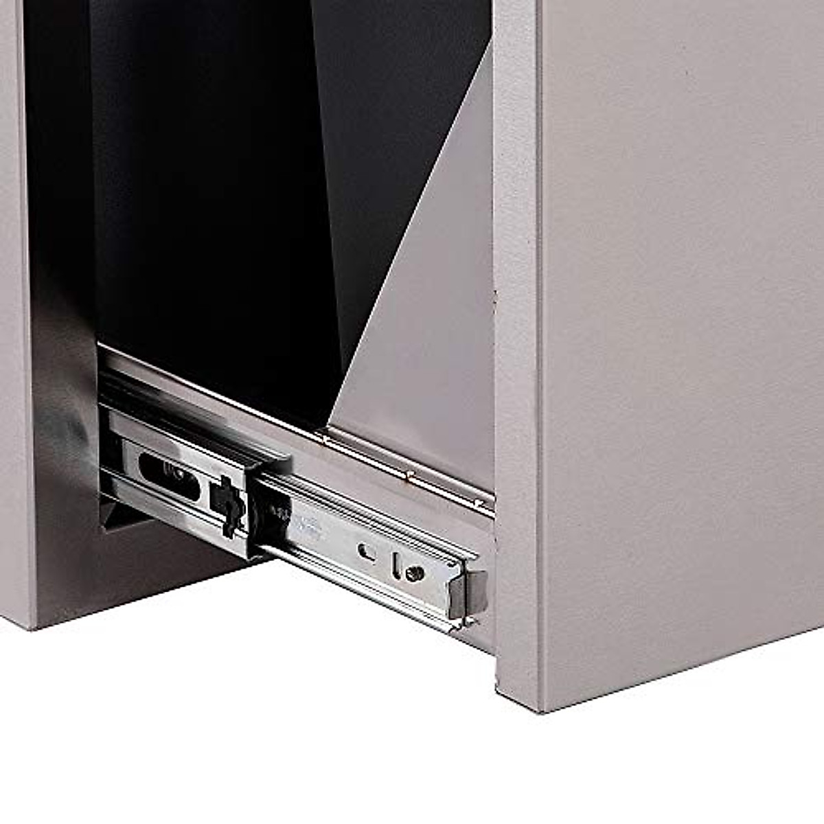 Outdoor Kitchen Drawer Pull Out Trash Drawer BBQ Island, Stainless Steel