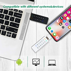LEPIN 32GB Flash Drive Password Protected Hardware Encrypted USB Flash Drive Secure USB Drive Secret with Keypad U Disk Flash for Personal Data Security