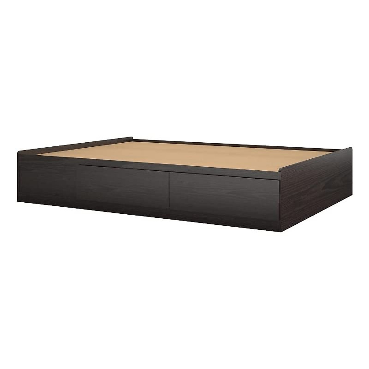 Ameriwood Home Full Platform Bed with Drawers, Espresso