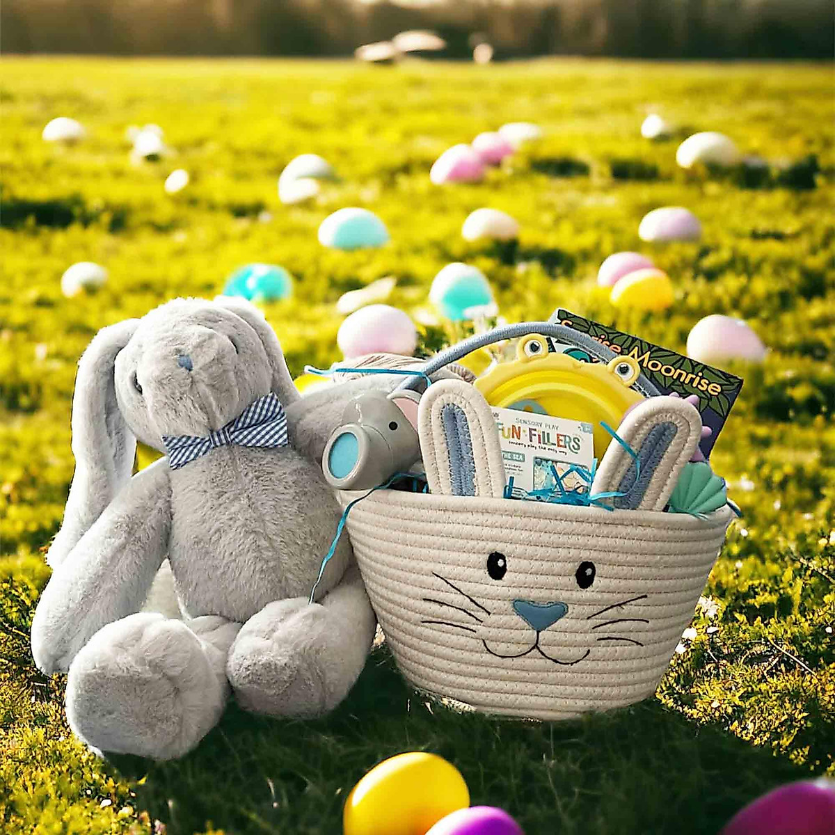 DIBSIES Personalized Hoppity Floppity Bunny 18" (Pink)