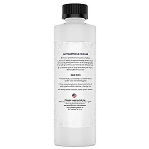 IMPRESA 2 Pack Washing Machine Cleaner for All Washers (Top Load, Front Load, HE and Non-HE) Compatible with Maytag, Whirlpool, Kenmore MADE IN USA - Four Uses