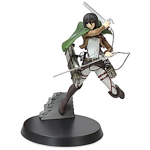 Sega On Titan Survey Corps 7" Mikasa Ackerman Action Figure with 3D Maneuver Gear