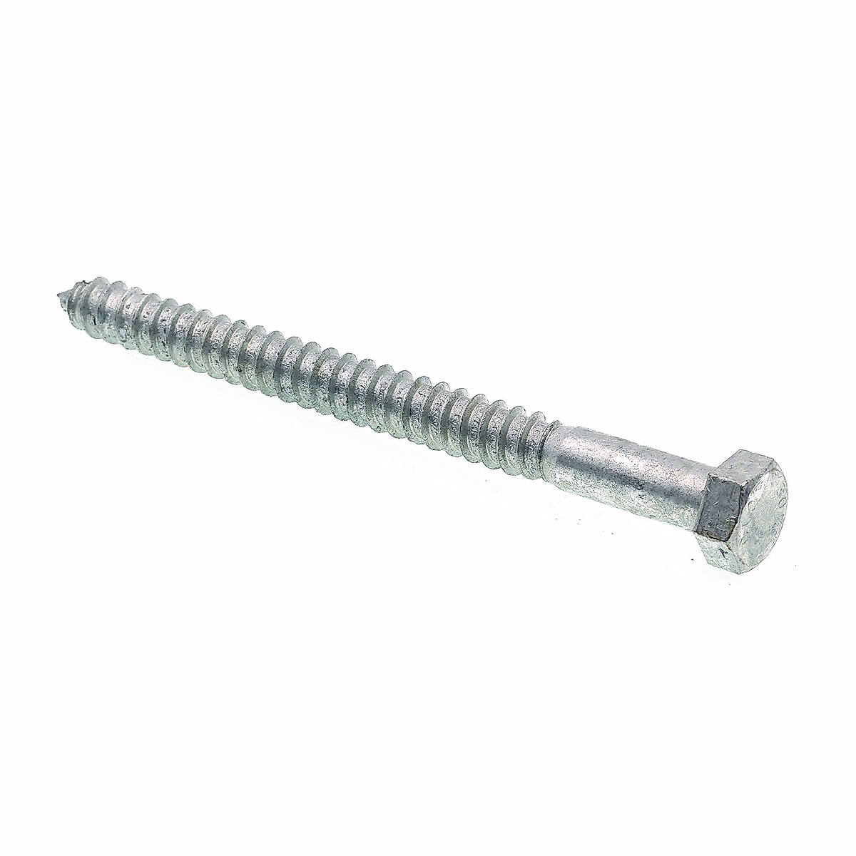 Prime-Line 9057170 Hex Lag Screws, 1/2 In. X 6 In., A307 Grade A Hot Dip Galvanized Steel (25 Pack)