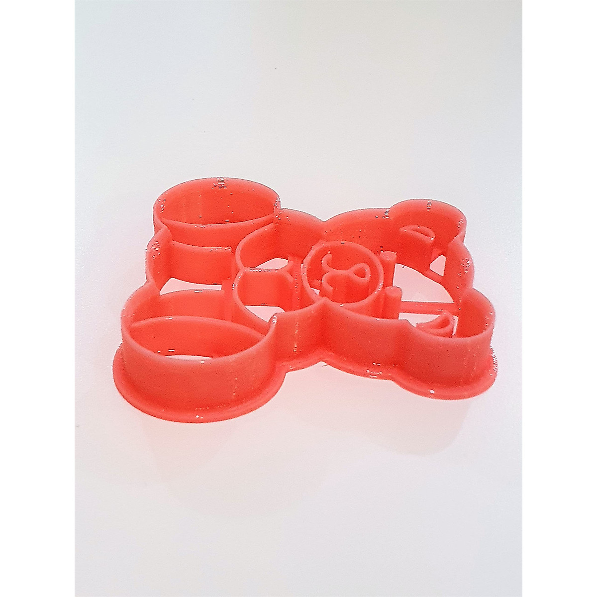 Generico T3D Cookie Cutters Bear Cookie Cutter, Suitable for Cakes Biscuit and Fondant Cookie Mold for Homemade Treats, 3.31 x 3.35In x 0.55In