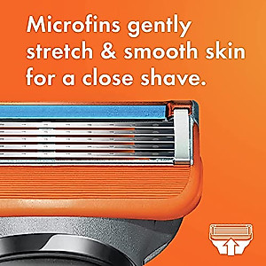 Gillette Fusion5 Men's Razor Handle + 2 Blade Refills