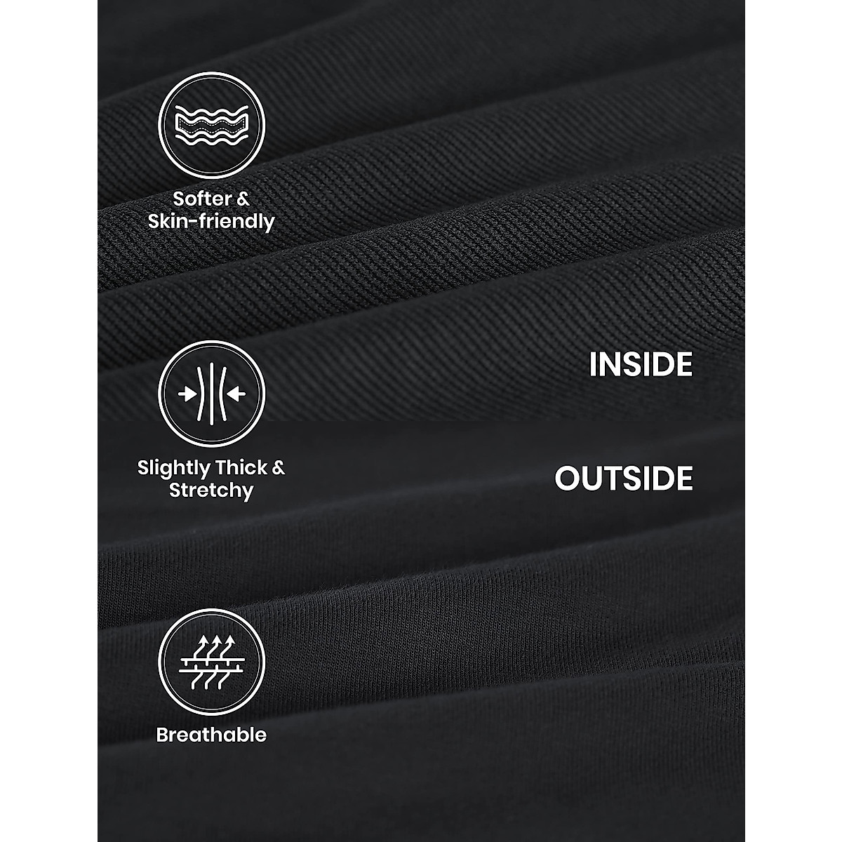 CRZ YOGA Women's Full Zip Hooded Sweatshirts Workout Sweat Jackets Slim Fit Running Track Hoodies with Thumbholes Black Large