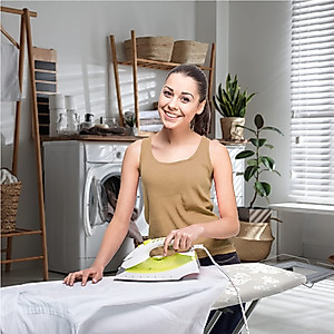 Bartnelli Pro Luxury Ironing Board - Extreme Stability | Made in Europe | Steam Iron Rest | Adjustable Height | Foldable | European Made