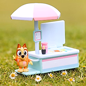 Bluey Ice Cream Cart - Vehicle and 2.5-3" Bingo Figure Pack