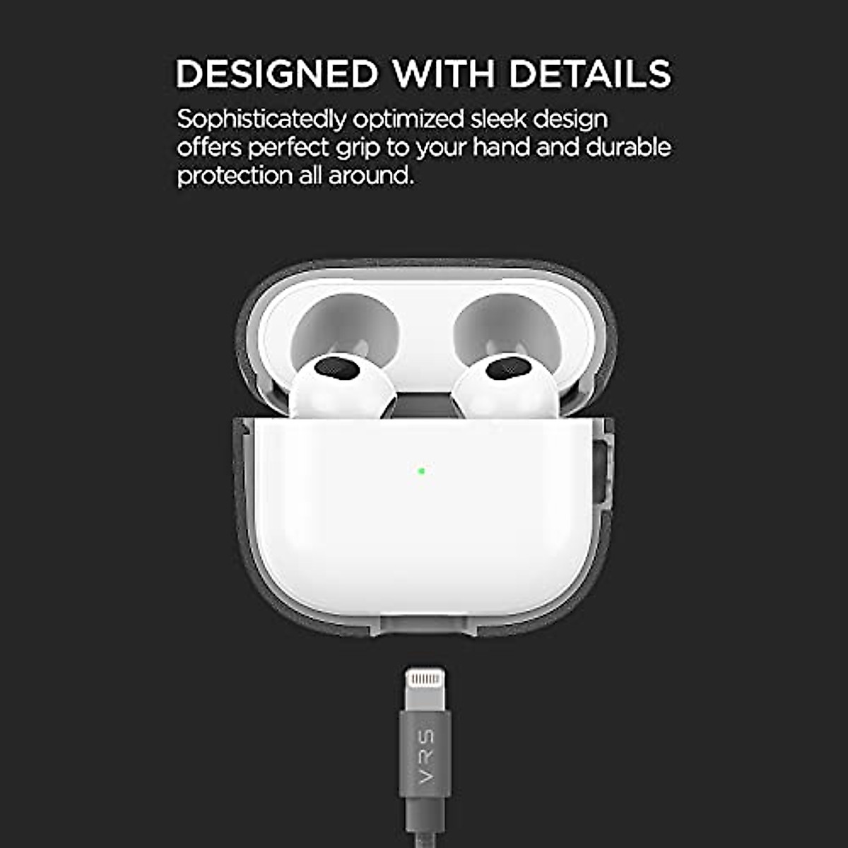 VRS Design Modern for AirPods 3, Neat and Durable Case Compatible for AirPods 3 Case (2021)