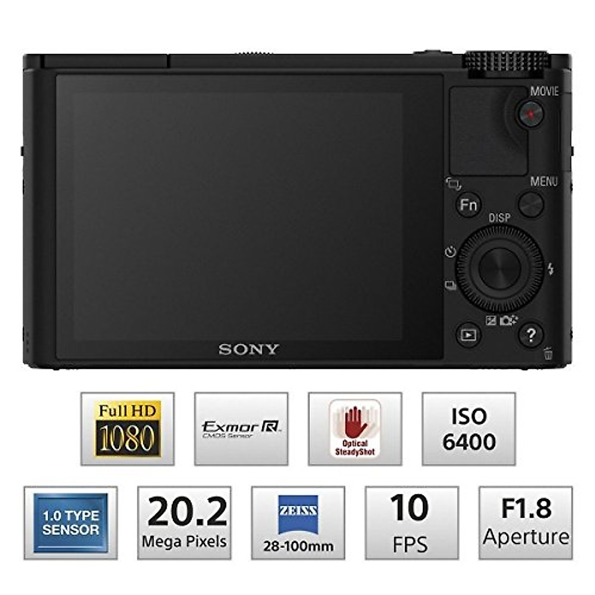 Sony Cyber-shot Rx100 with 3.6x Zoom - International Version (No Warranty)
